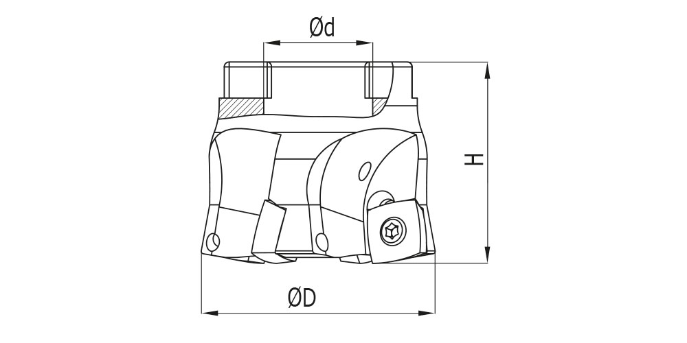 Tarama Kafaları SDMT 1204 ISO – Sapphire Tools